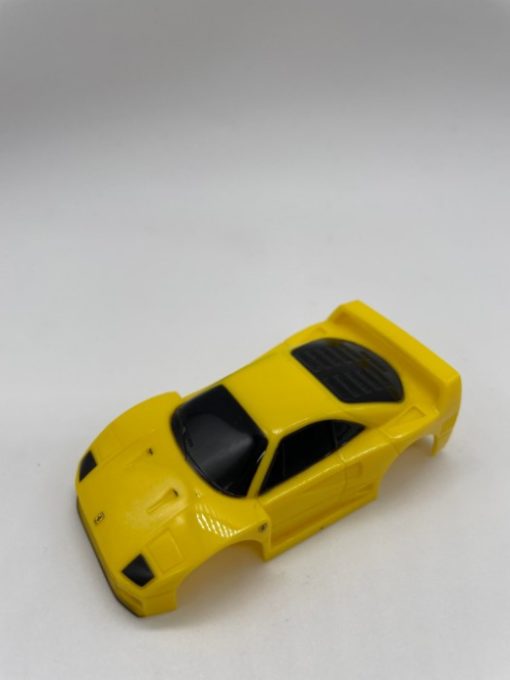 Greenhills Carrera First Ferrari F40 Yellow Body Shell – NEW – S2807 ...