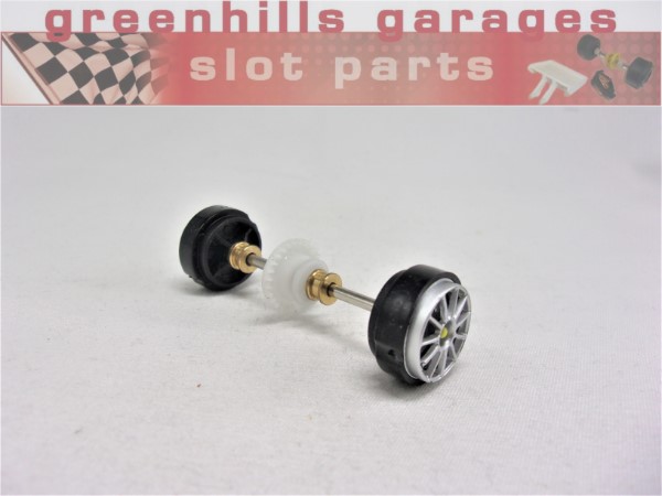 Greenhills Carrera Evolution Morgan Aeromax Rear Axle+Wheels -Used ...