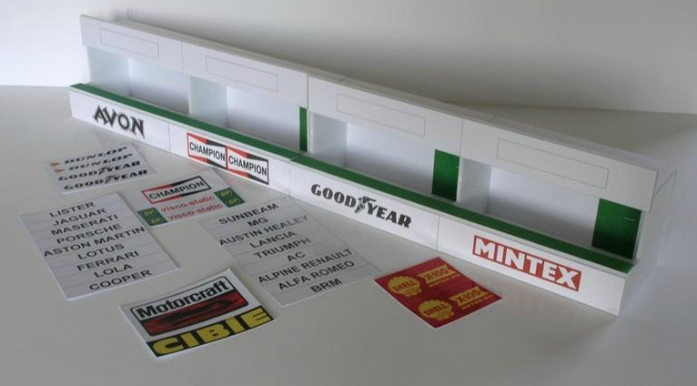 Greenhills Slot Car Building Standard Pit Boxes Kit 1:24 Scale – Brand ...