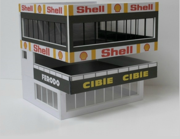 Greenhills Slot Car Building Le Mans ACO Towers Kit 1:32 Scale – Brand ...