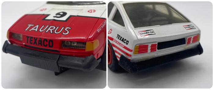 GP36 – Greenhills Black Front & Rear Bumper Pair for Scalextric Rover ...