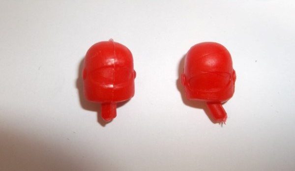 Greenhills Red Repro Heads for Scalextric Motorbike & Sidecar – NEW – G1166 | Greenhills Garages