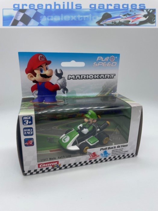 Greenhills Carrera 1.43 Pull & Speed Mario Kart 8 Luigi 17317 – NEW ...