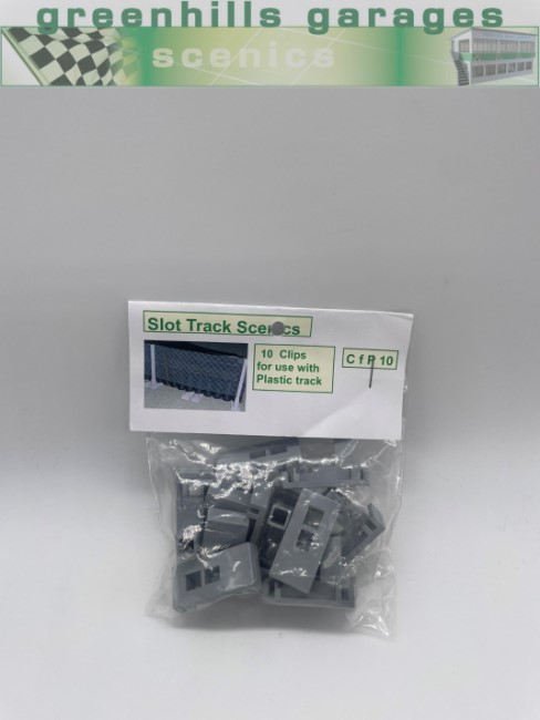 Greenhills Slot Track Scenics 10 x Clips for use with Plastic Track ...