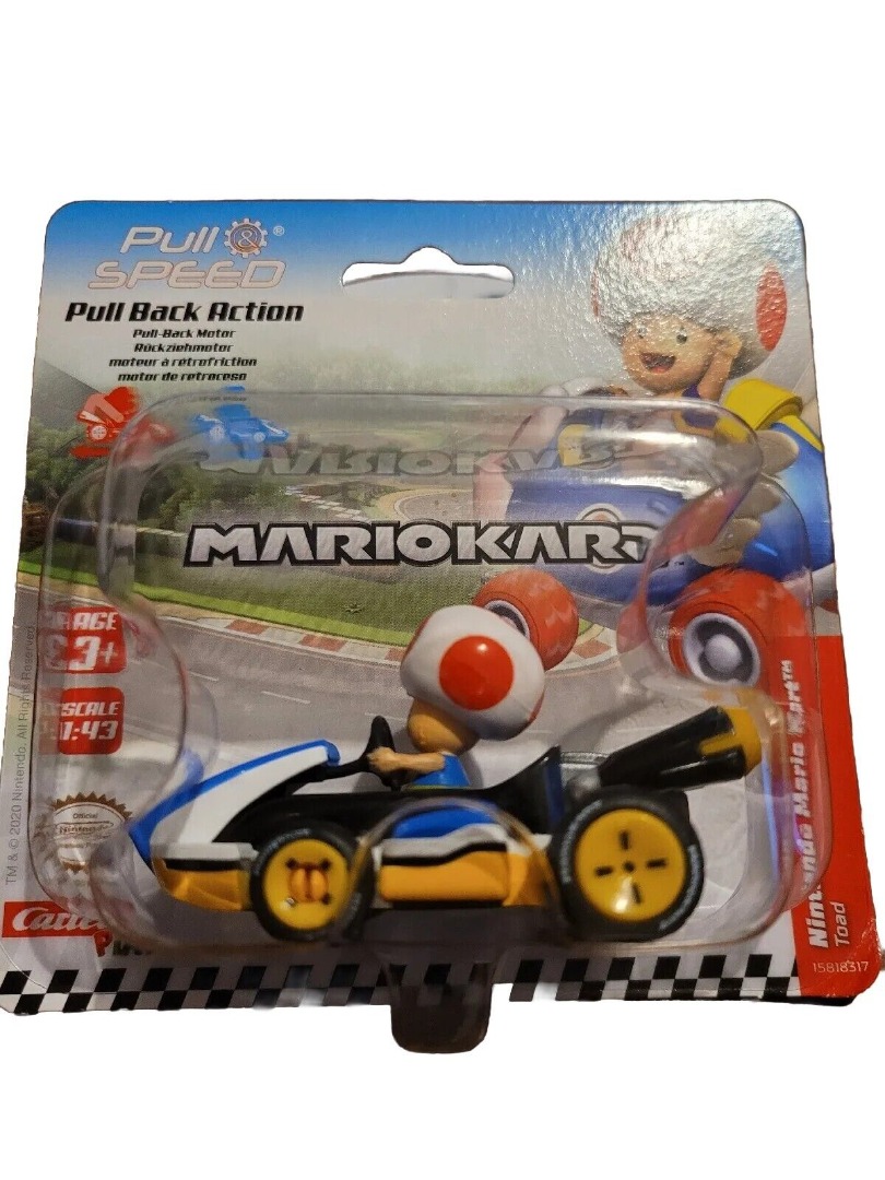 Greenhills Carrera 1.43 Pull & Speed Mario Kart 8 Toad 15818317 – NEW ...