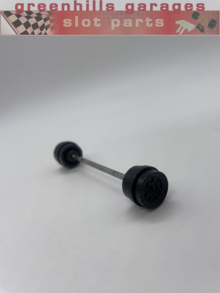 Greenhills Scalextric Canon Williams Honda FW11 Front Axle & Wheels ...