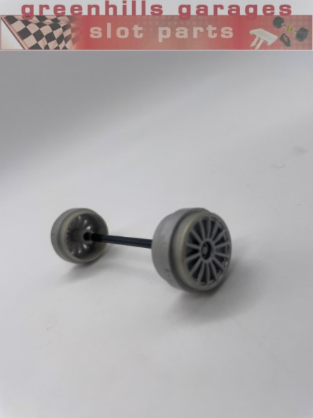 Greenhills Scalextric Jaguar XKR GT3 Front Axle & Wheels – Used – P8586 ...