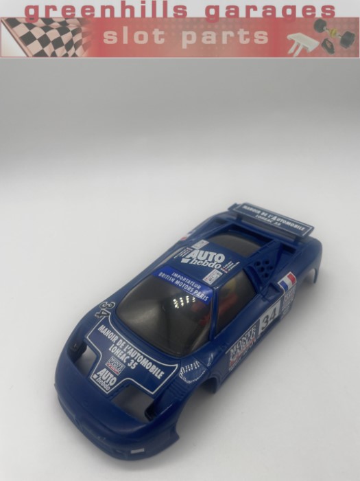 Greenhills SCX Bugatti EB110 Le Mans Body Shell + Interior + Screens ...