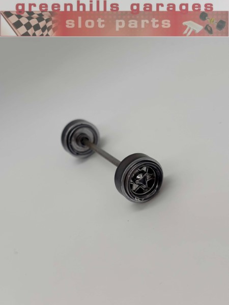 Greenhills Scalextric Ferrari 308 Cimarron C391 Front Axle & Wheels ...