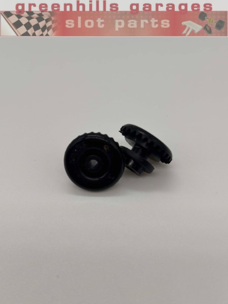 Greenhills Scalextric Black Gear Wheel Pair – Used – P10365 ...