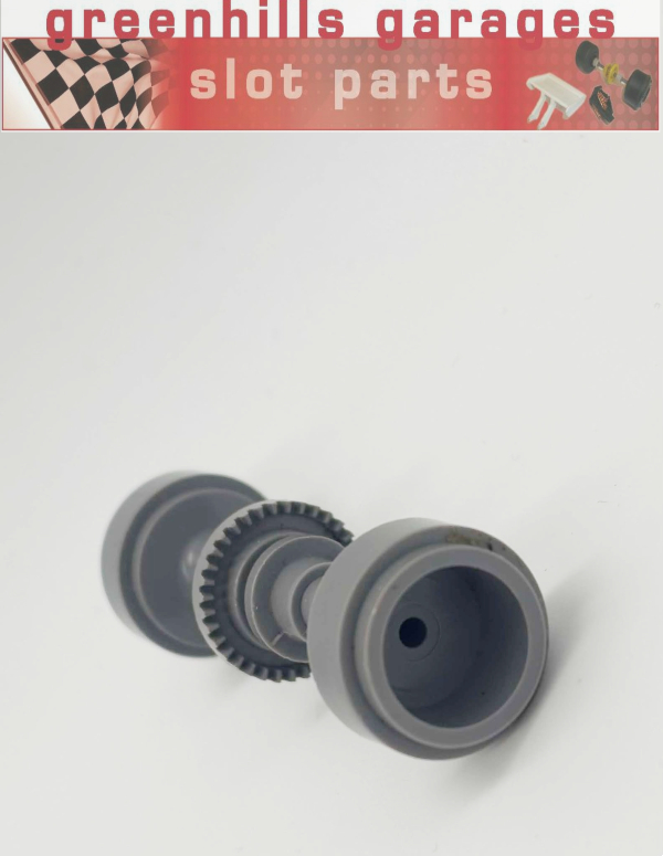 Greenhills Scalextric Ford Fiesta Grey Axle & Wheels – Used ...
