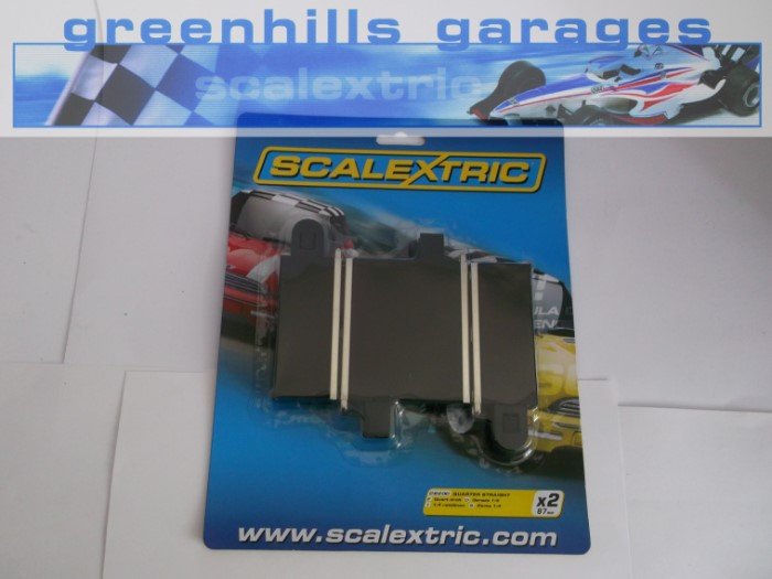 Greenhills Scalextric Sport Track Quarter straights 87mm x 2 BNIP C8200 ...